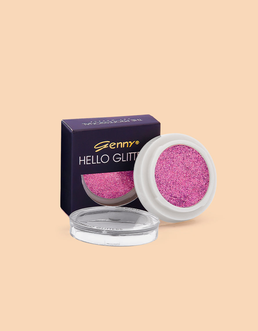 Hello Glitter - 05 Hot Pink – gennycosmetics